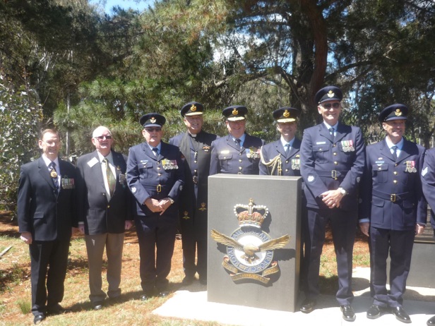 R.A.A.F FIRE & RESCUE PLAQUE DEDICATION